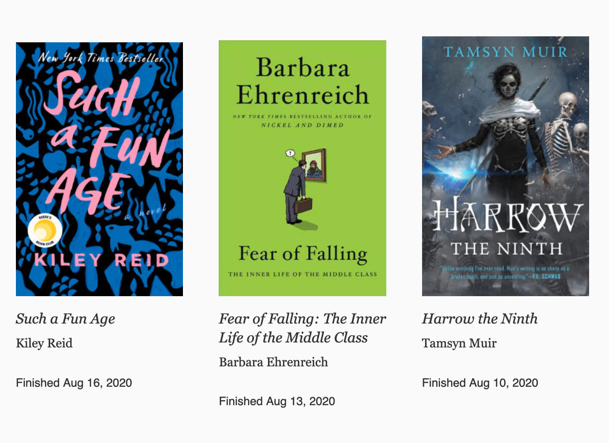 Book Grid Iterations